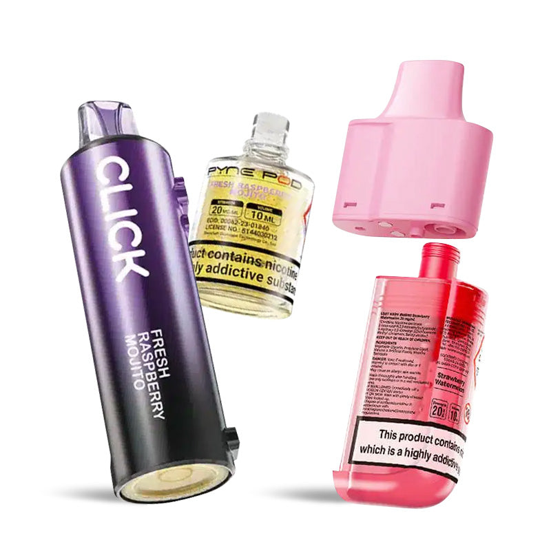 Vape Pods | Compact & Refillable Vape Pod System | UK ECIG STORE