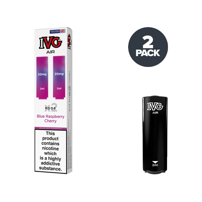 Blue Raspberry Cherry IVG Air Pre-filled Pods | From £4.91