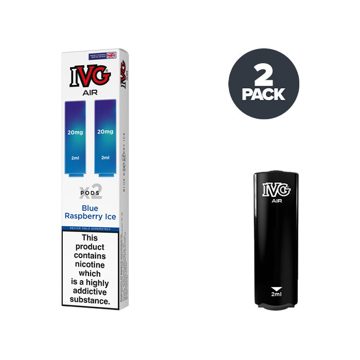 Blue Raspberry Ice IVG Air Pre-filled Pods | From £4.91