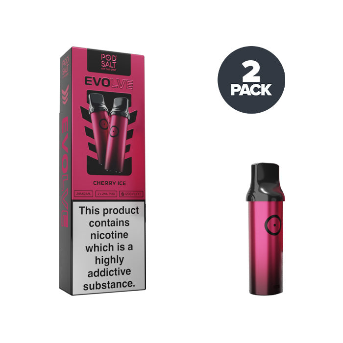 Cherry Ice | Pod Salt Evolve Pre-Filled Pods | Pack of 2