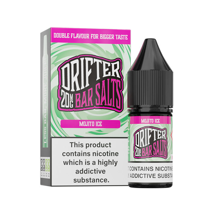 Drifter Bar Salt Mojito Ice 10ml Nic Salt E-Liquid | UK Ecig Store