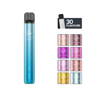 Elf Bar 600 V2 Disposable Vape Kit | UK Ecig Store