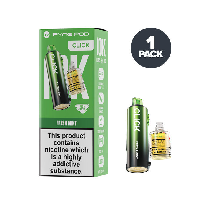 Fresh Mint Pyne Pod Click 10K Pre-filled Pods