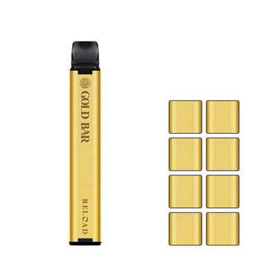 Gold Bar Reload Pod Kit | Vape Kit + Pre-filled Pod