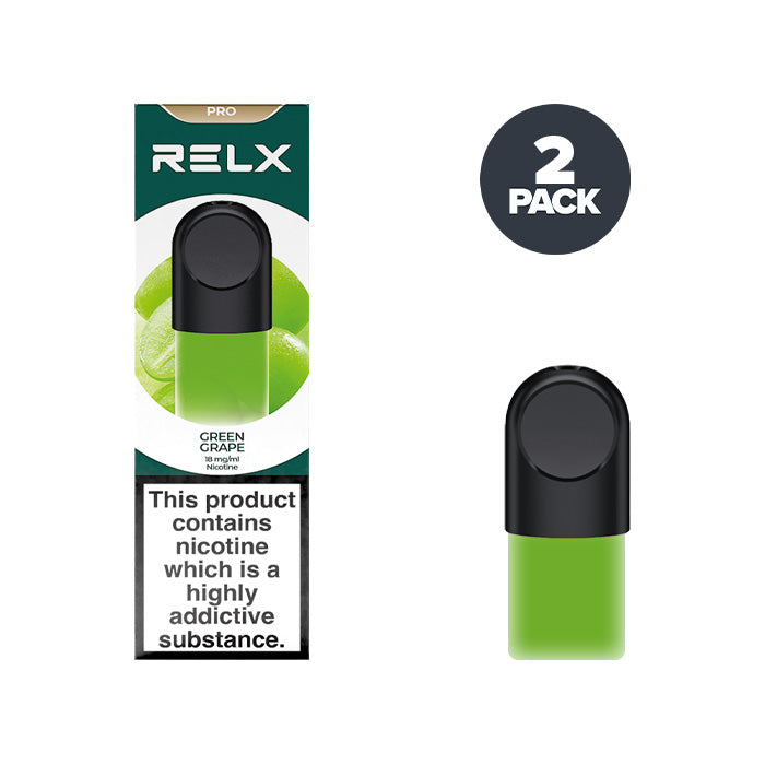 Green Grape RELX Infinity Pro Pre-filled Pods | Pack of 2