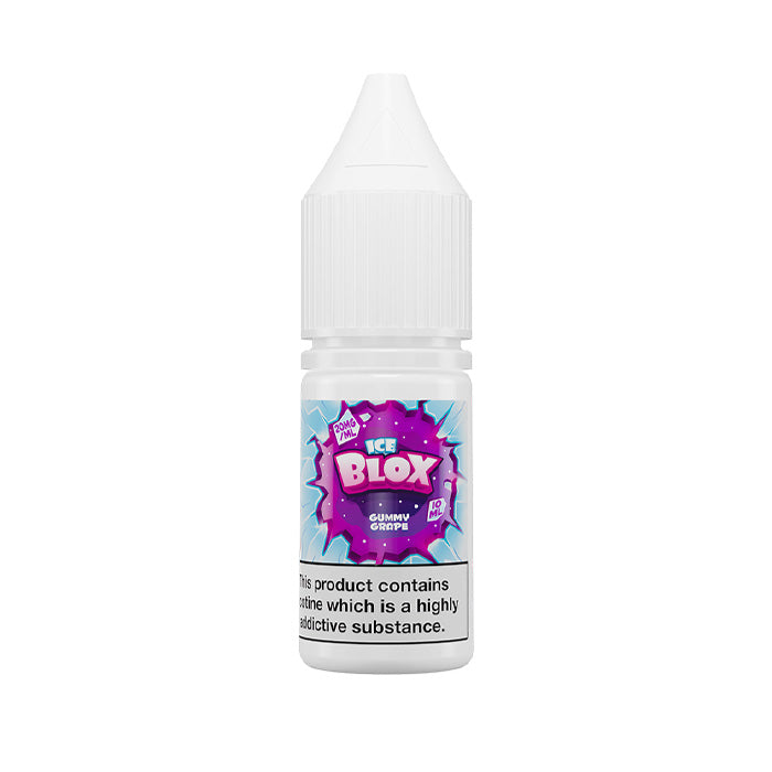 Gummy Grape 10ml Nic Salt E-Liquid by Ice Blox | UK Ecig Store