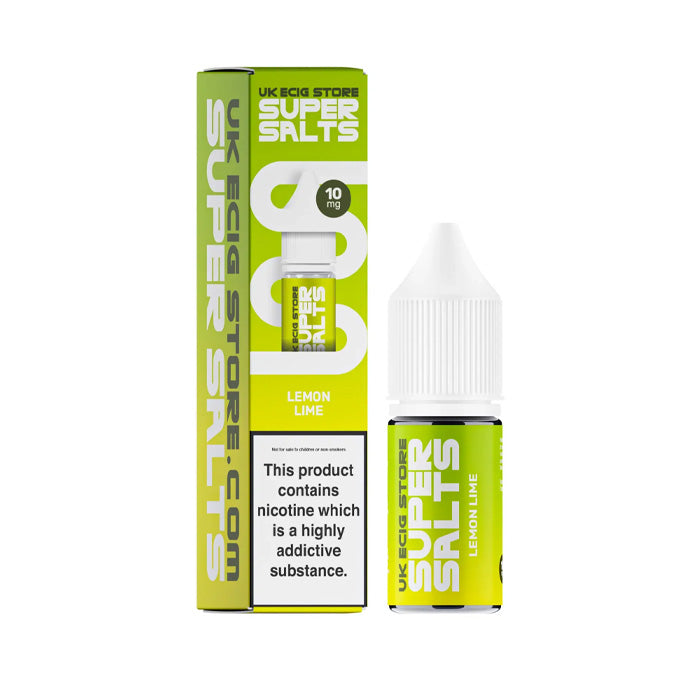 Lemon Lime Nic Salt E-Liquid by Super Salts | UK Ecig Store