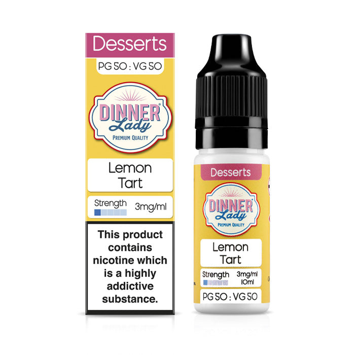 Lemon Tart 10ml E-Liquid by Dinner Lady | From £2.99