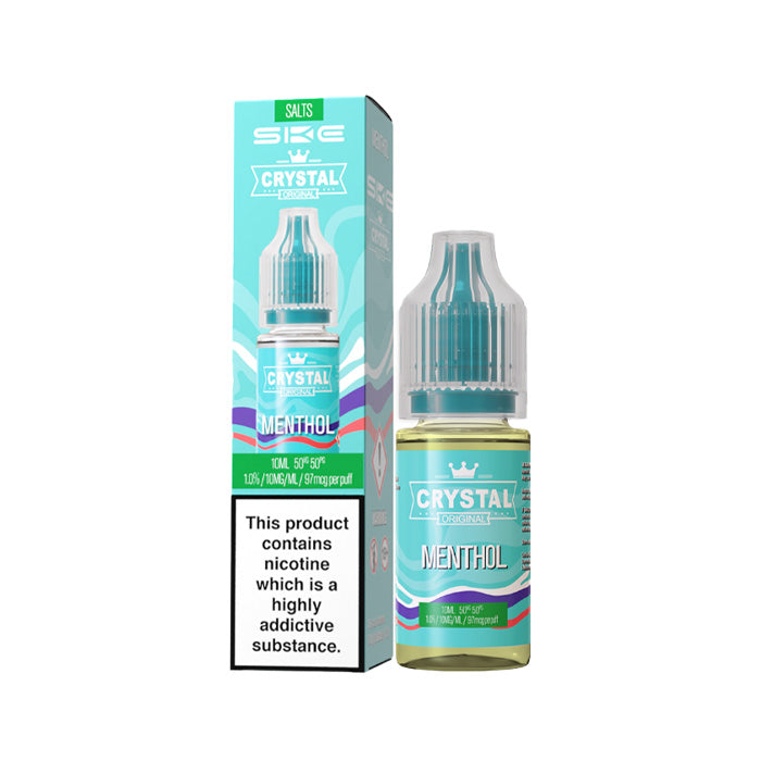Menthol 10ml Nic Salt E-Liquid by SKE Crystal | From £2.99