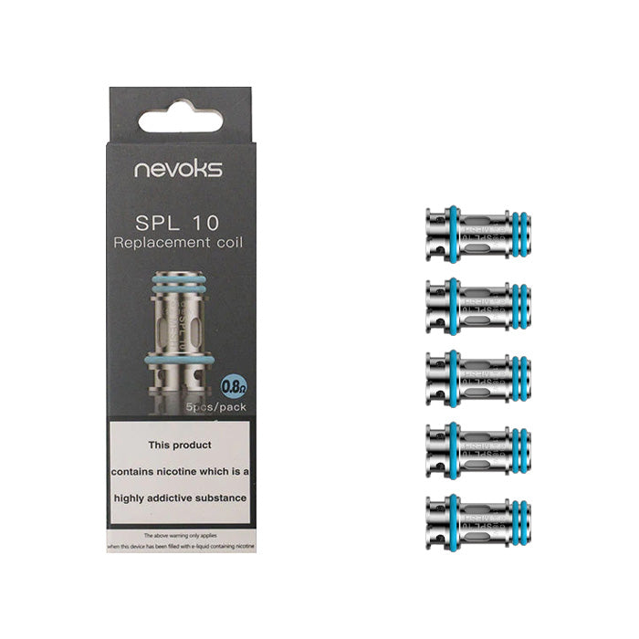 Nevoks SPL 10 Replacement Coils | Pack of 5