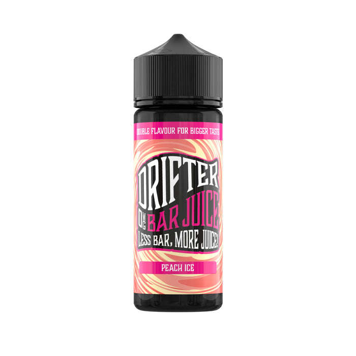 Peach Ice 100ml Shortfill by Drifter Bar Juice | UK ECIG STORE