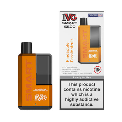 IVG Smart 5500 Disposable Vape | 5,500 Puffs | From £10.39