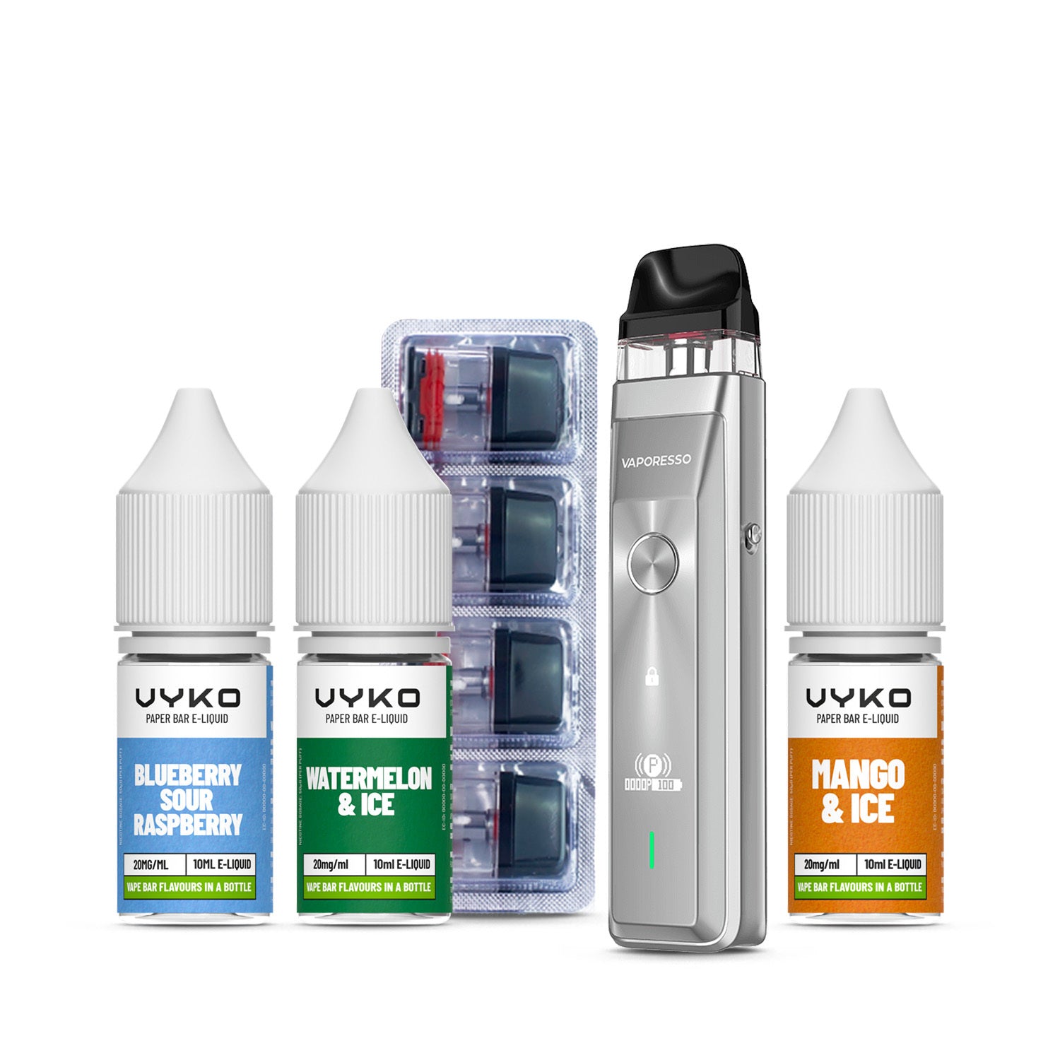 Pod Kit Upgrade Bundle | Premium Pod Kit Starter Pack | UK Ecig Store