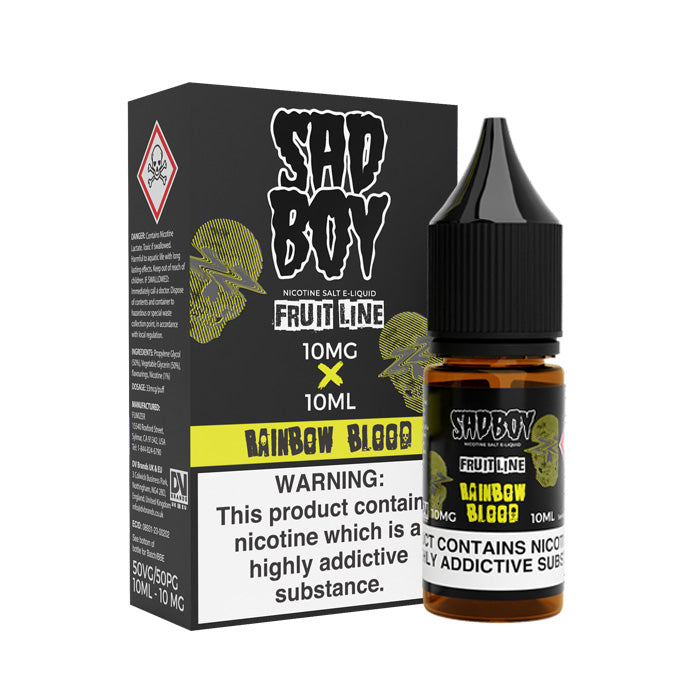 Rainbow Blood Salt E-Liquid By Sadboy | From £2.99