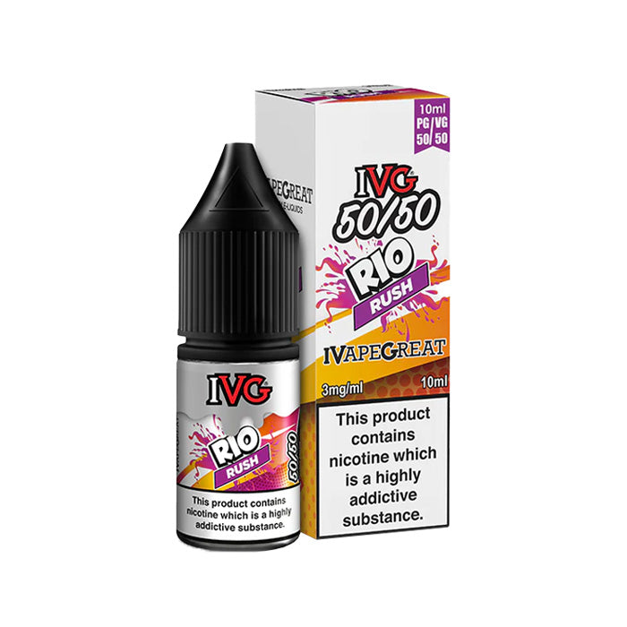 Rio Rush 10ml E-Liquid by IVG 50/50 | Freebase | Multi-Buy Discount