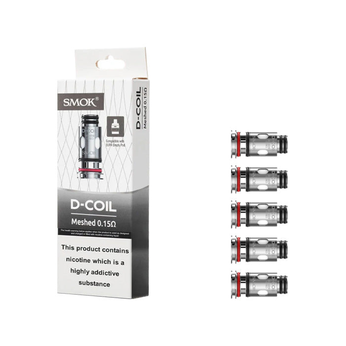 Smok D-Coil Replacement Coils | Packs of 5 | From £13.49