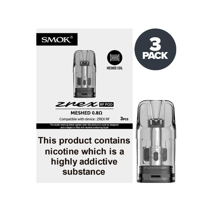 Smok Zrex RF Replacement Pods | Pack of 3