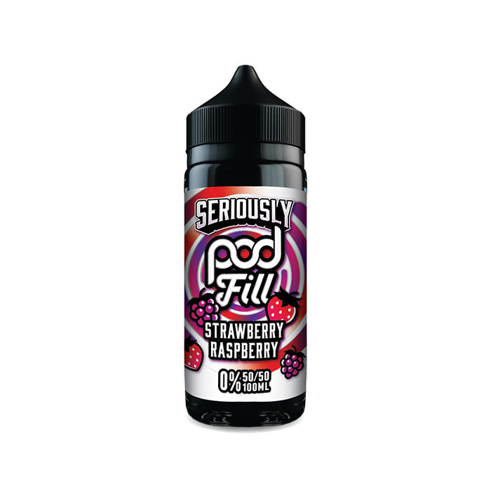 Strawberry Raspberry 100ml E-Liquid by Seriously PodFill | From £11.24
