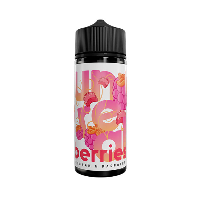 Unreal Berries Rhubarb & Raspberry 100ml Shortfill E-Liquid | UK Ecig Store