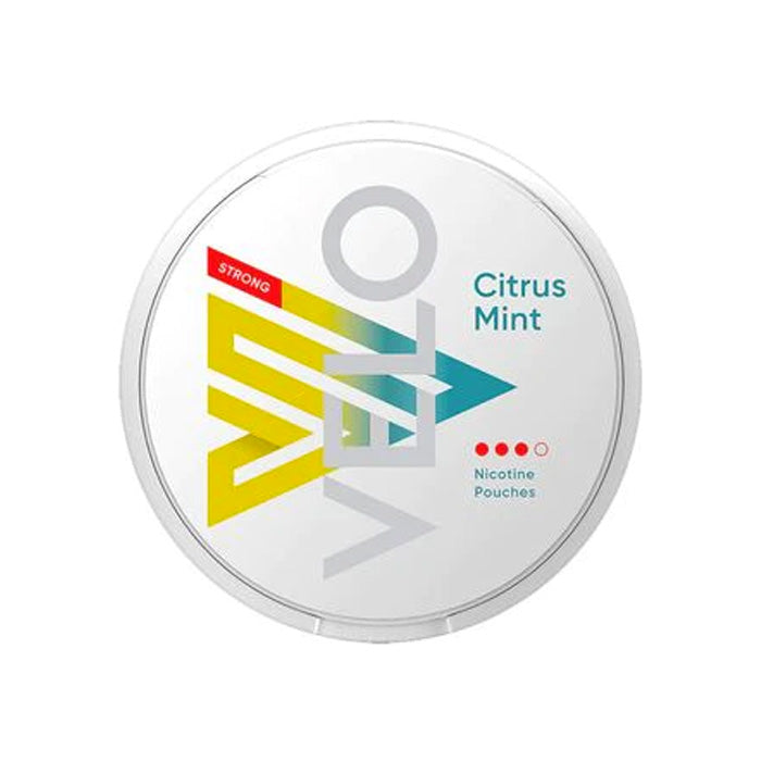 VELO Citrus Mint | Nicotine Pouches | 20 Per Tub