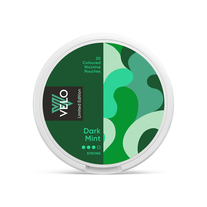 VELO Dark Mint | Nicotine Pouches | 20 Per Tub