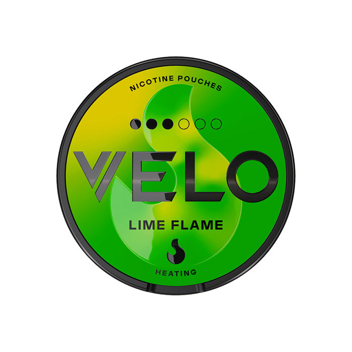 VELO Lime Flame | Nicotine Pouches | 20 Per Tub