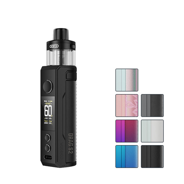 VooPoo Drag S2 Kit | Impressive Small Sub Ohm Vape | Free E-Liquid Included