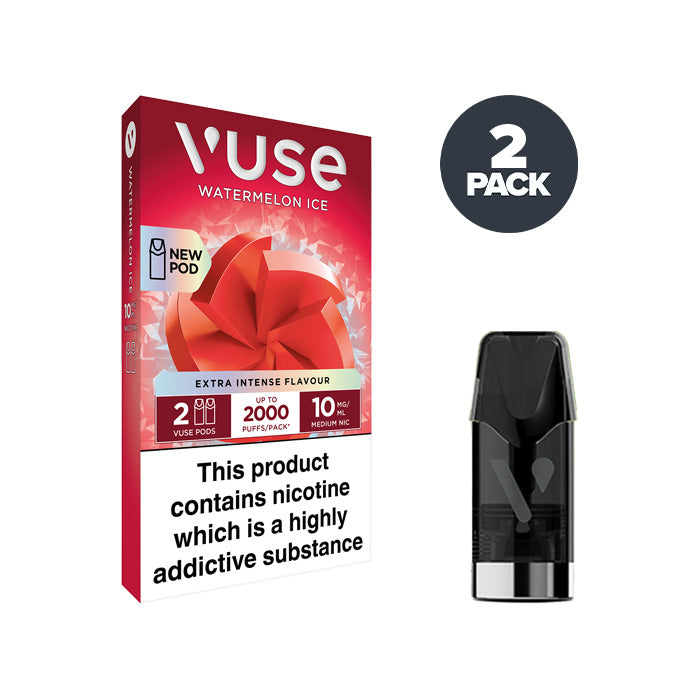 Watermelon Ice Extra Intense Flavour Pods by Vuse | Pack of 2 | Multi ...