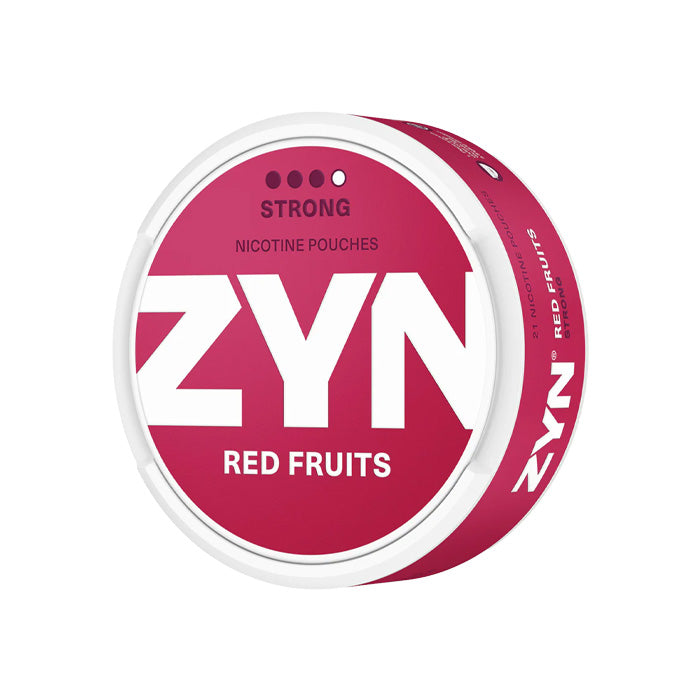ZYN Red Fruits Nicotine Pouches | 20 Pouches per Tub | Free Delivery ...