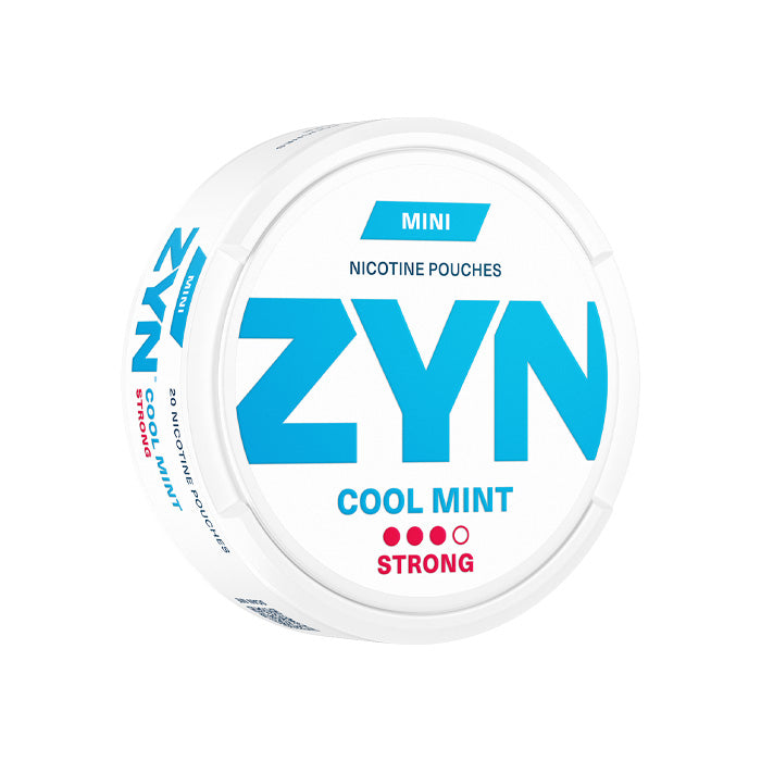 ZYN Mini Cool Mint Nicotine Pouches | 20 Pouches per Tub | Free ...