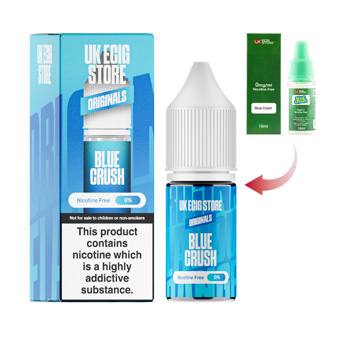 UK ECIG STORE - Blue Crush E-Liquid | Free UK Delivery Available
