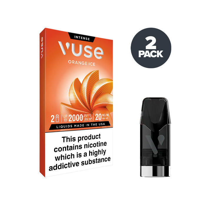 Orange Ice Vuse Intense Pods | Pack of 2 | Multi-buy Discount