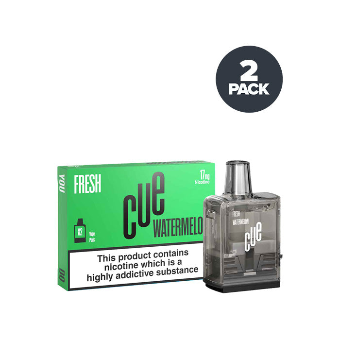 CUE Vapor Pre-filled Replacement Pods | Pack of 2| UK ECIG STORE