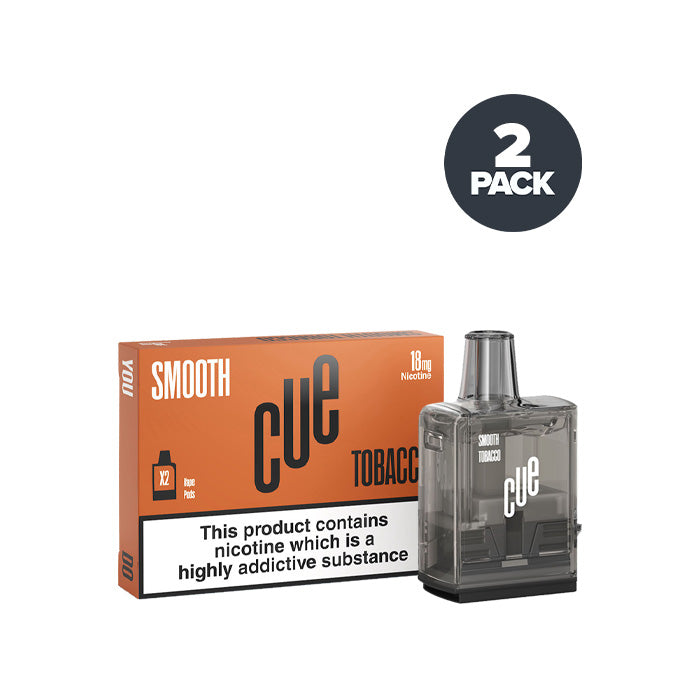 CUE Vapor Pre-filled Replacement Pods | Pack of 2| UK ECIG STORE