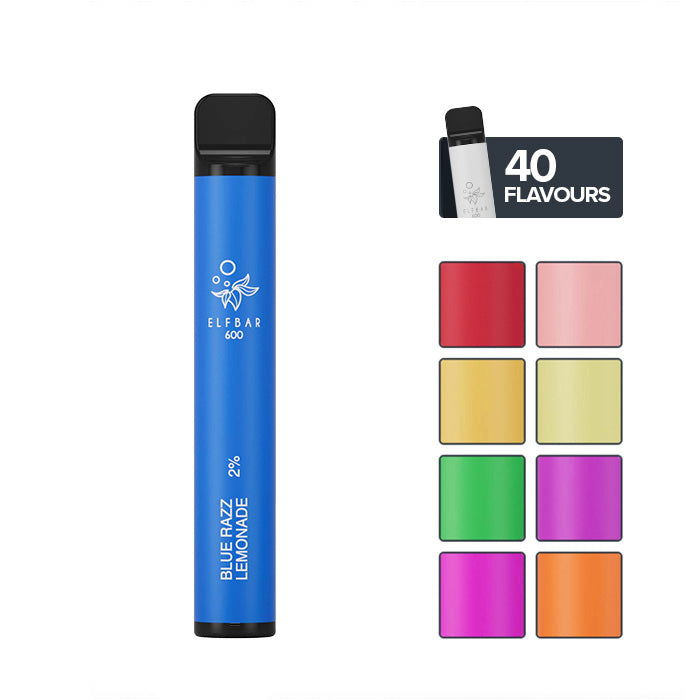 Elf Bar 600 Disposable Vape | From £3.70 | UK ECIG STORE