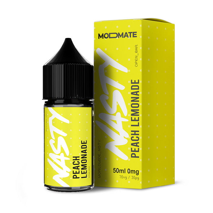 Nasty Juice ModMate Peach Lemonade 50ml Shortfill E-Liquid | UK ECIG STORE