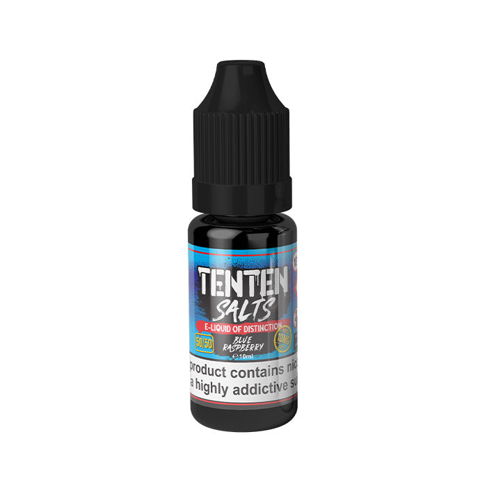 TENTEN Blue Raspberry 10ml Nic Salt E-Liquid | UK ECIG STORE