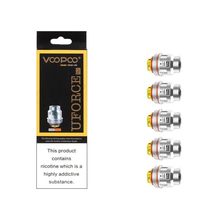 VooPoo UForce Replacement Coils | 5 Pack | UK ECIG STORE