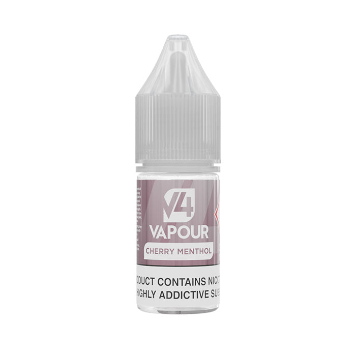 V4 Cherry Menthol 10ml E-Liquid | UK Ecig Store