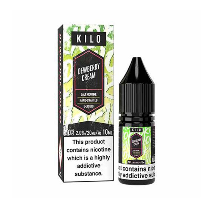 Kilo Salts Dewberry Cream | Nicotine Salt E-Liquid | UK ECIG STORE