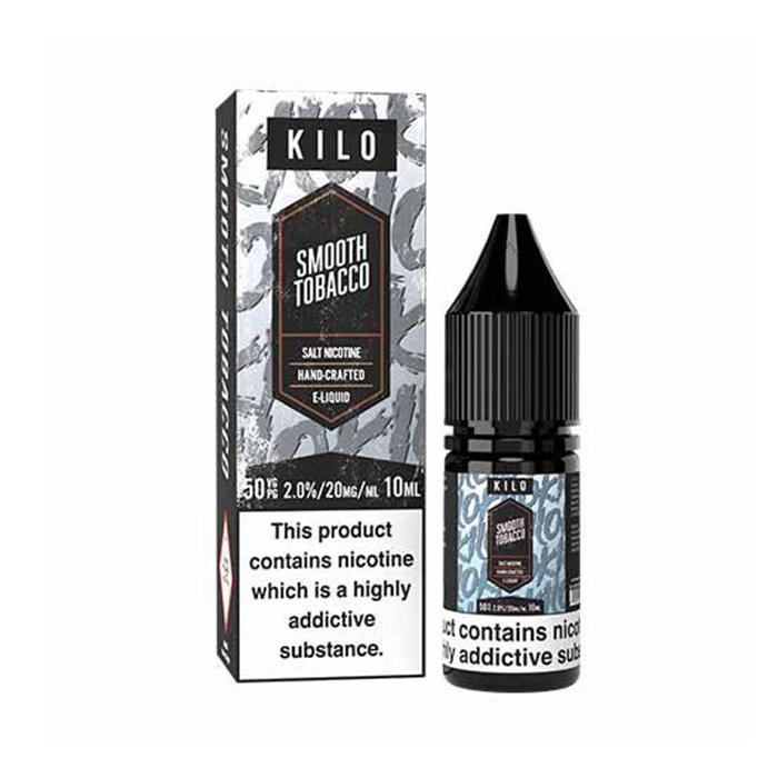 Kilo Salts Smooth Tobacco | Nicotine Salt E-Liquid | UK ECIG STORE