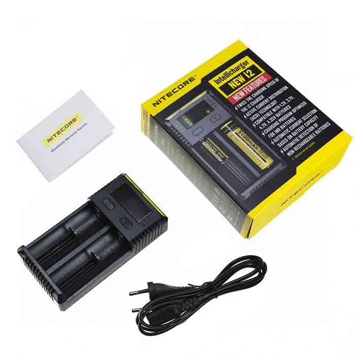 Nitecore Intellicharger New i2 Charger - Chargers - UK ECIG STORE