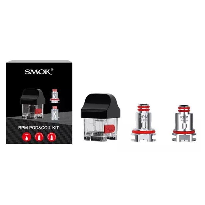 Smok RPM Pod and Coil Kit - Pod and 2 Mech Coils - UK ECIG STORE